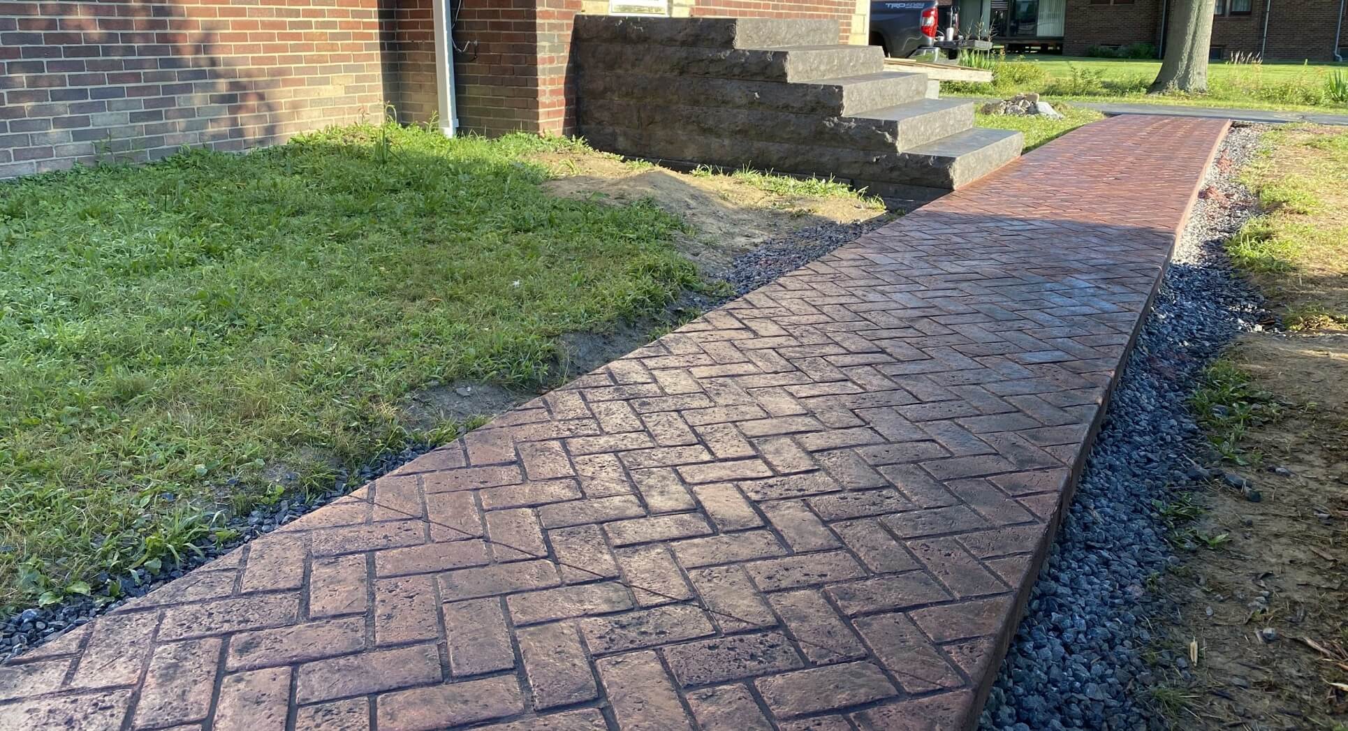 Concrete Walkway - Bayer Crete Concrete Contractors